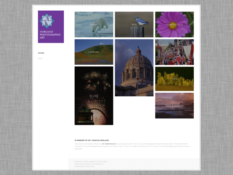 Norland Photographic Art - Cardinal Acres Web Development LLC